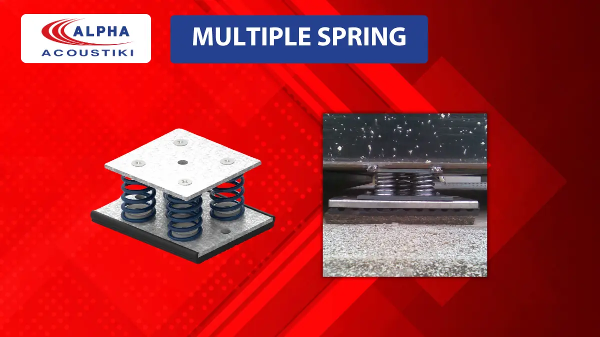 MULTIPLE SPRING - นำเข้า ติดตั้ง ฉนวนกันเสียง แผ่นกันเสียง ผนังกันเสียง ...